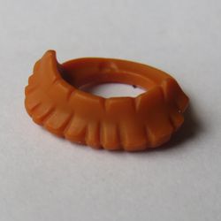 LEGO PART 15501 Minifig Neckwear Beard, Short | Rebrickable - Build ...