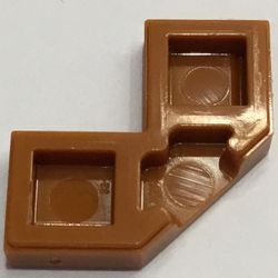 LEGO PART 27263 Tile Special 2 x 2 Corner with Cut Corner - Facet ...