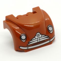 LEGO PART 30839pr0002 Vehicle Body, Wheel Arch / Mudguard 3 x 4 x 2 ...