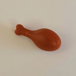 LEGO PART 33057 Food Turkey Drumstick [Short] - 20 mm Opening ...
