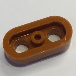 LEGO PART 35480 Plate Special 1 x 2 Rounded with 2 Open Studs ...