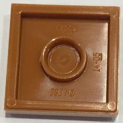LEGO PART 87580 Plate Special 2 x 2 with Groove and Center Stud (Jumper ...