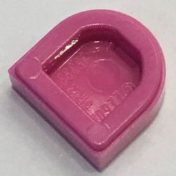 LEGO PART 24246 Tile Round 1 x 1 Half Circle | Rebrickable - Build with ...