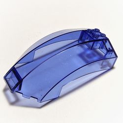 LEGO PART 18729 Windscreen 6 x 10 x 4 Curved | Rebrickable - Build with ...