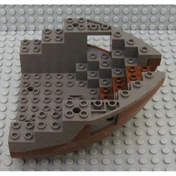 LEGO PART 6051c05 Boat Hull Section, Small Bow 12 x 12 x 5 1/3 with ...