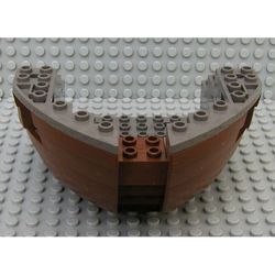 LEGO PART 6051c05 Boat Hull Section, Small Bow 12 x 12 x 5 1/3 with ...
