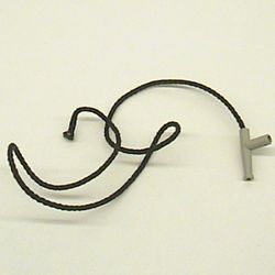 LEGO PART 16542 Minifig Simple Hose Nozzle with 35L Black String ...