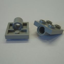 LEGO PART 2444 Plate Special 2 x 2 with 1 Pin Hole [Split Underside ...