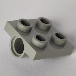 LEGO PART 2444 Plate Special 2 x 2 with 1 Pin Hole [Split Underside ...