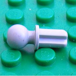 LEGO PART 2736 Technic Axle Towball | Rebrickable - Build with LEGO