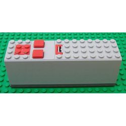 LEGO PART 2847c01 Battery Box, 9V 4 x 14 x 4 with Dark Gray Base ...