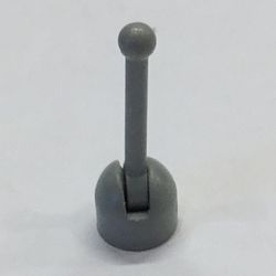 LEGO PART 298c03 Lever Small Base with Light Gray Lever | Rebrickable ...