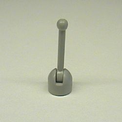 LEGO PART 298c03 Lever Small Base with Light Gray Lever | Rebrickable ...
