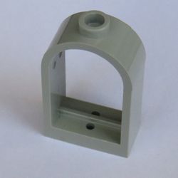 LEGO PART 30044 Window 1 x 2 x 2 2/3 with Rounded Top | Rebrickable ...