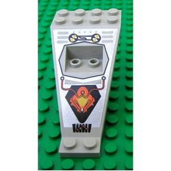 LEGO PART 30119pr0001 Wing Plate Bi-level 8 x 4 and 2 x 3 1/3 Down with ...