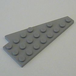 LEGO PART 3933a Wedge, Plate 8 x 4 Wing Left without Underside Stud ...