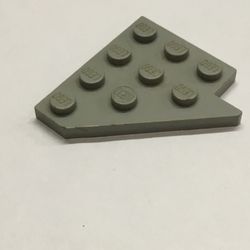 LEGO PART 3936 Wedge Plate 4 x 4 Wing Left | Rebrickable - Build with LEGO