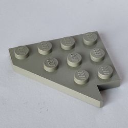LEGO PART 3936 Wedge Plate 4 x 4 Wing Left | Rebrickable - Build with LEGO