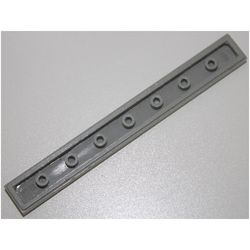 LEGO PART 4162 Tile 1 x 8 with Groove | Rebrickable - Build with LEGO