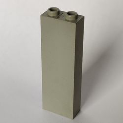 LEGO PART 46212 Brick 1 x 2 x 5 without Side Supports | Rebrickable ...