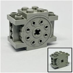 LEGO PART 6637 Hub, Fiber Optics Element | Rebrickable - Build with LEGO