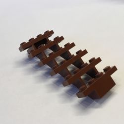 LEGO PART 30134 Stairs 7 x 4 x 6 Straight Open | Rebrickable - Build ...