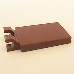 LEGO PART 30350c Tile Special 2 x 3 with 2 Clips [Thick U Clips ...