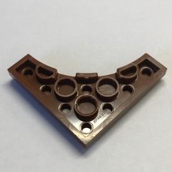LEGO PART 35044 Plate Special 4 x 4 with 3 x 3 Quarter Round Cutout ...