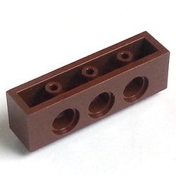 LEGO PART 3701 Technic Brick 1 x 4 [3 Pin Holes] | Rebrickable - Build ...