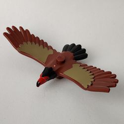 LEGO PART 37543pr0002 Animal, Bird, Eagle with Red Head Print ...