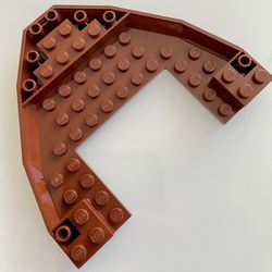 LEGO PART 47404 Boat Hull Section, Brick 10 x 12 x 1 with 4 x 6 Cutout ...