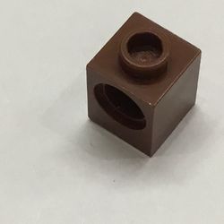 LEGO PART 6541 Technic Brick 1 x 1 with Pin Hole | Rebrickable - Build ...