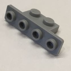 LEGO PART 10201 Bracket 1 x 2 - 1 x 4 [Rounded Corners] | Rebrickable ...