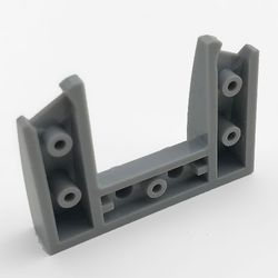 LEGO PART 11291 Wedge Curved 3 x 4 x 2/3 Cutout | Rebrickable - Build ...
