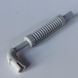 LEGO PART 14682 Exhaust Pipe with Technic Pin - Flat End, Rounded Hole ...