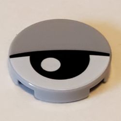 LEGO PART 14769pr1011 Tile Round 2 x 2 with Bottom Stud Holder with Eye ...