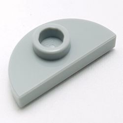 LEGO PART 1745 Plate Round 1 x 2 Half Circle with Stud (Jumper ...