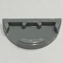 LEGO PART 1748 Tile Round 1 x 2 Half Circle | Rebrickable - Build with LEGO