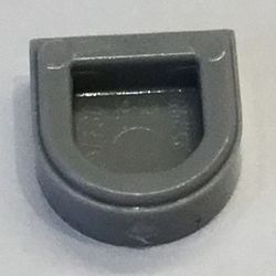 LEGO PART 24246 Tile Round 1 x 1 Half Circle | Rebrickable - Build with ...