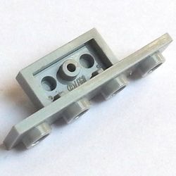 LEGO PART 2436 Bracket 1 x 2 - 1 x 4 [Square Corners] | Rebrickable ...