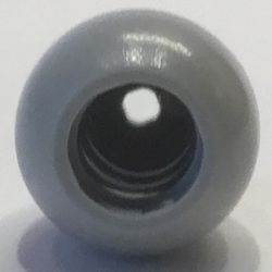 LEGO PART 24946 Food Egg with 1.5mm Hole [Plain] | Rebrickable - Build ...