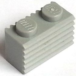LEGO PART 2877 Brick Special 1 x 2 with Grille | Rebrickable - Build ...