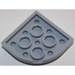 LEGO PART 30357 Plate Round Corner 3 x 3 | Rebrickable - Build with LEGO