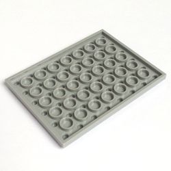 LEGO PART 3036 Plate 6 x 8 | Rebrickable - Build with LEGO