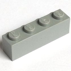 LEGO PART 30414 Brick Special 1 x 4 with 4 Studs on One Side ...