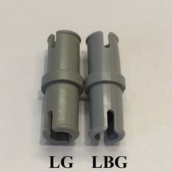 LEGO PART 3673 Technic Pin without Friction Ridges Lengthwise ...