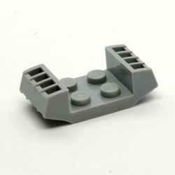 LEGO PART 41862 Plate Special 2 x 2 with Grills | Rebrickable - Build ...