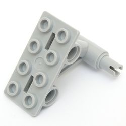 LEGO PART 42608 Plate Special 2 x 4 Thin 4 Holes, Struts and 2 Pins ...