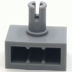 LEGO PART 44865 Brick Special 1 x 2 with Pin - Bottom Stud Holder ...