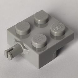 LEGO PART 4488 Plate Special 2 x 2 with Wheel Holder | Rebrickable ...